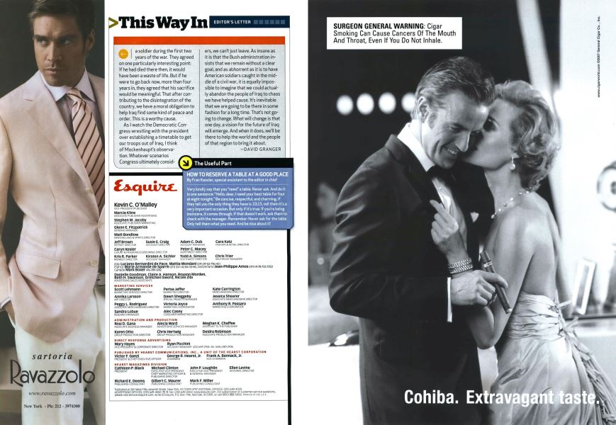 Advertisement: Esquire | Esquire | JUNE 2007