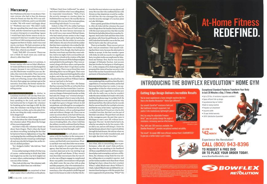 Bowflex Revolution: Bowflex Revolution Home Gym | Esquire | JUNE 2007