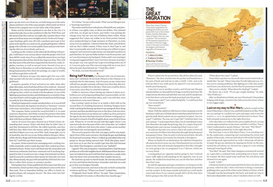 The Great Migration | Esquire | AUGUST 2007