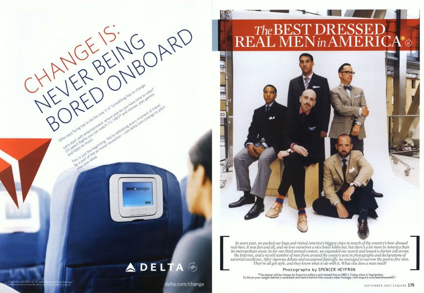 The Best Dressed Real Men in America | Esquire | SEPTEMBER 2007