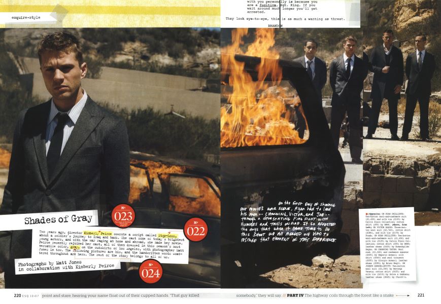Shades of Gray | Esquire | OCTOBER 2007