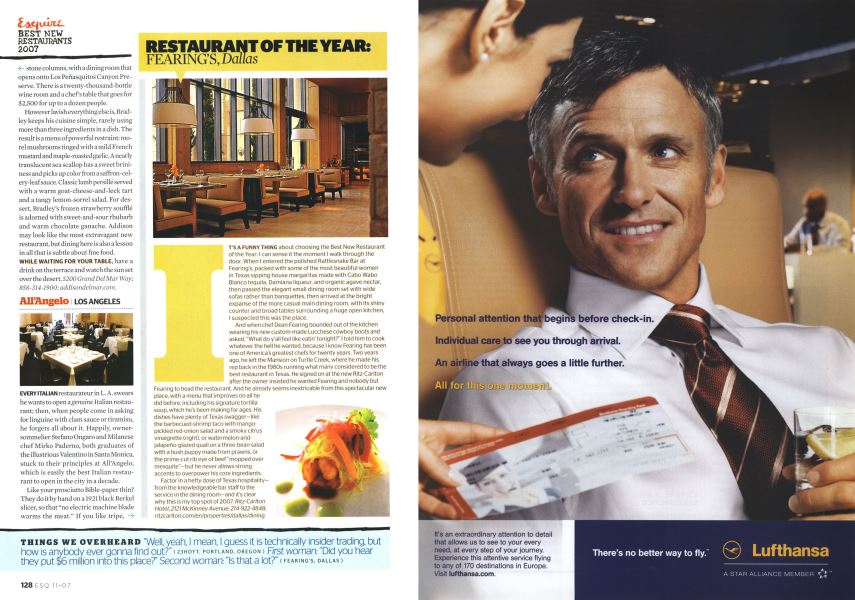 Lufthansa | Esquire | NOVEMBER 2007