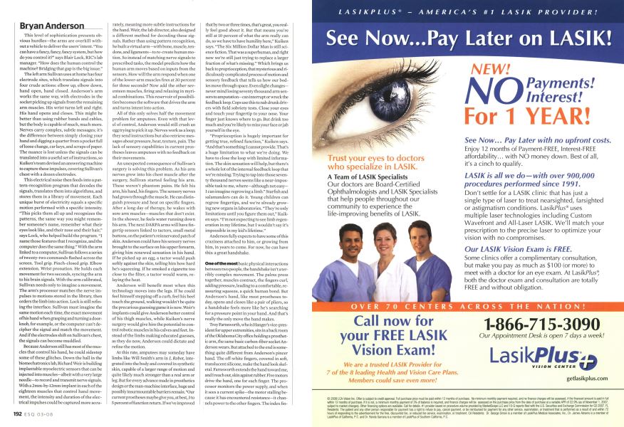 Lca-vision Inc. Lasik Plus | Esquire | MARCH 2008