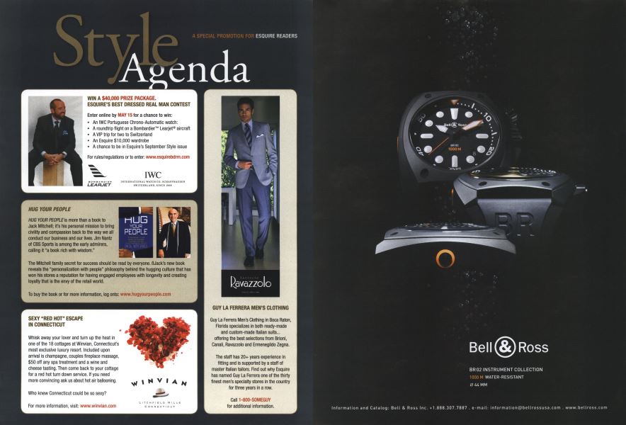 Style Agenda | Esquire | MAY 2008
