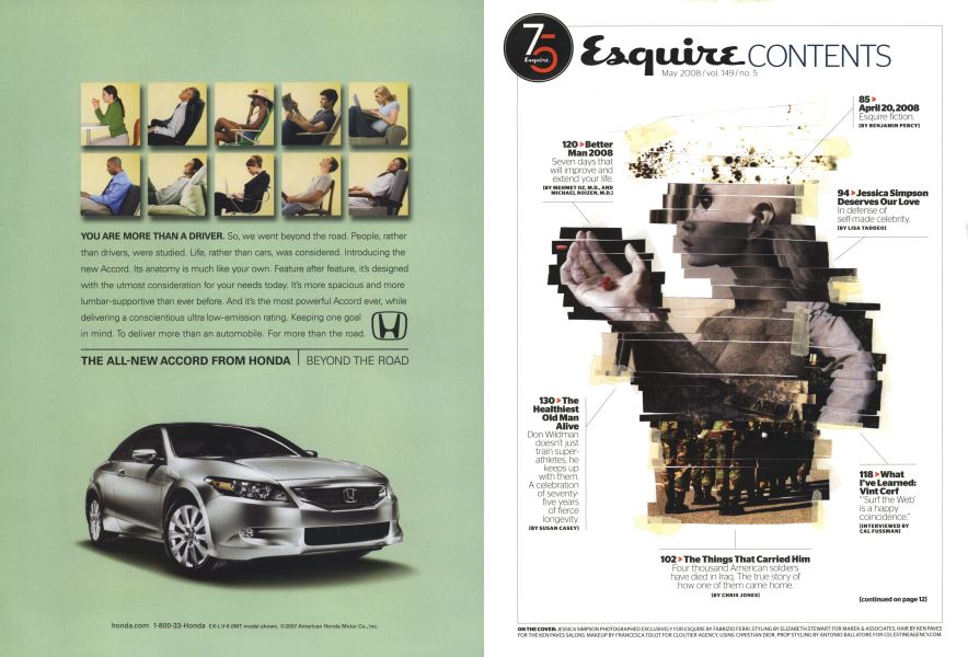 Esquire Contents | Esquire | MAY 2008