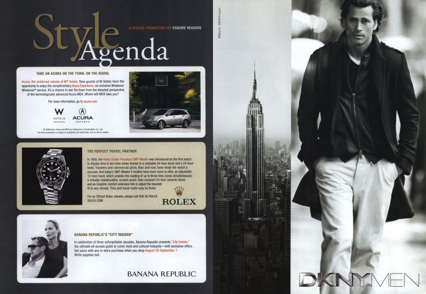 Advertisements | Esquire | SEPTEMBER 2008