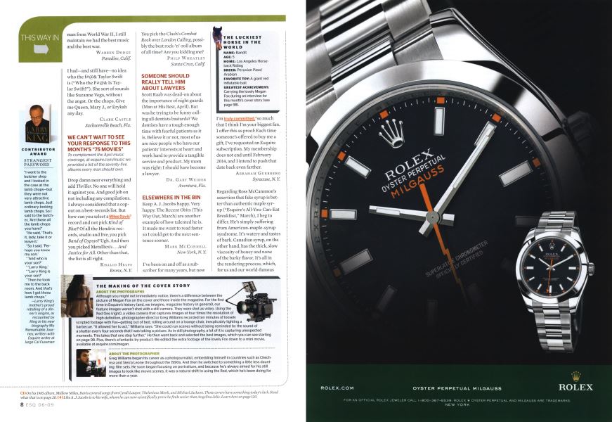 Rolex: Rolex Oyster Perpetual and Milgauss | Esquire | JUNE 2009