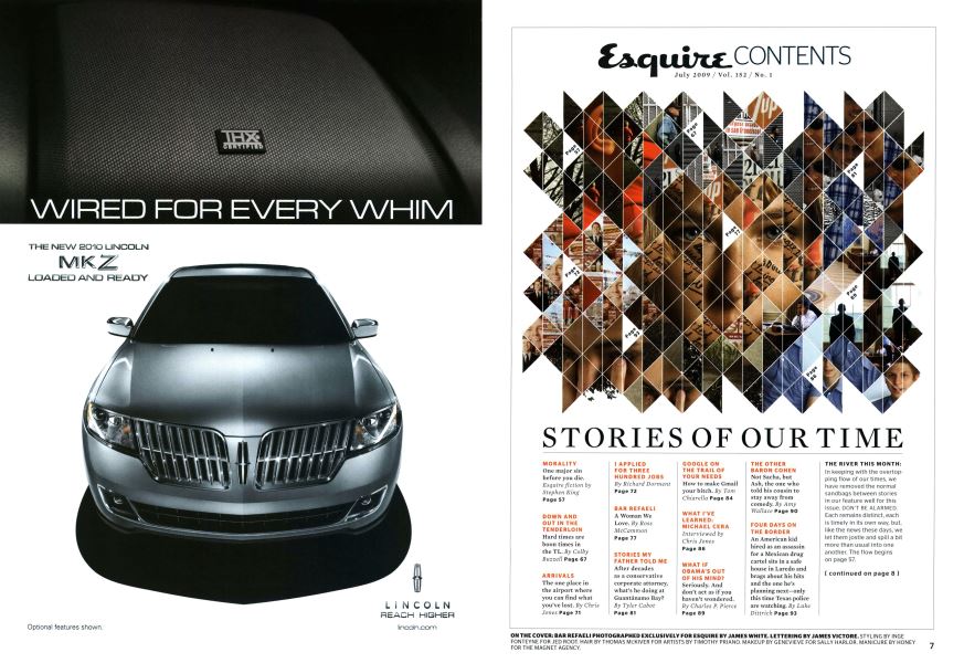 Lincoln | Esquire | JULY 2009