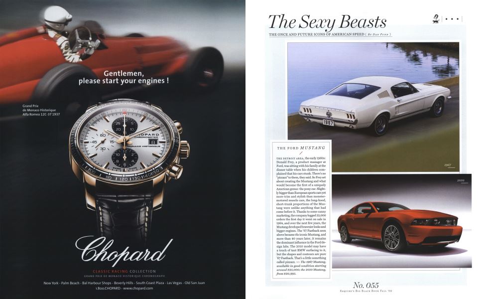 The Sexy Beasts | Esquire | Fall 2009