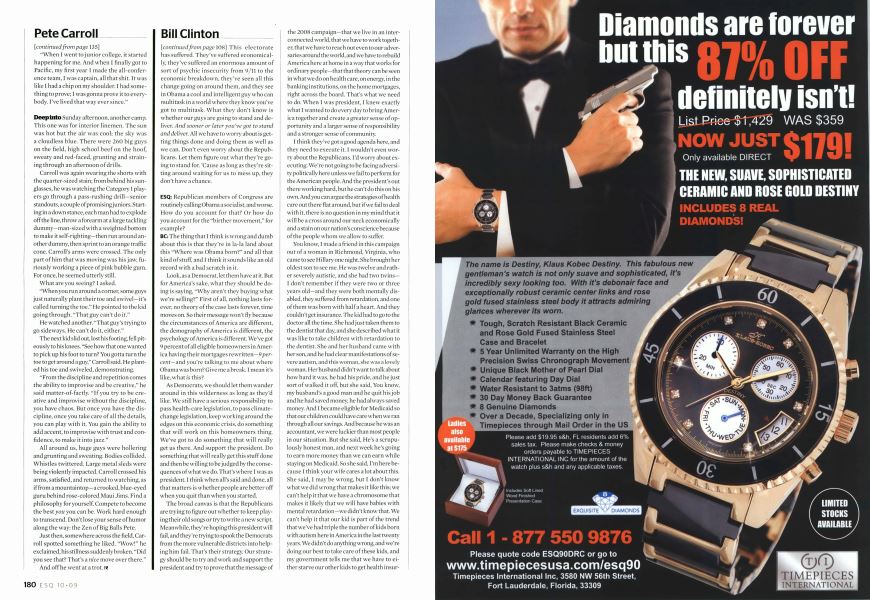 Timepieces International Inc | Esquire | OCTOBER 2009