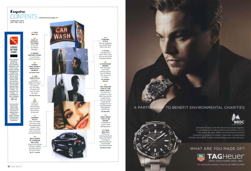 Advertisement: Esquire | Esquire | FEBRUARY 2010