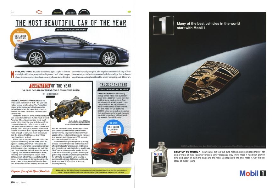 Exxon Mobil Corporation | Esquire | OCTOBER 2010