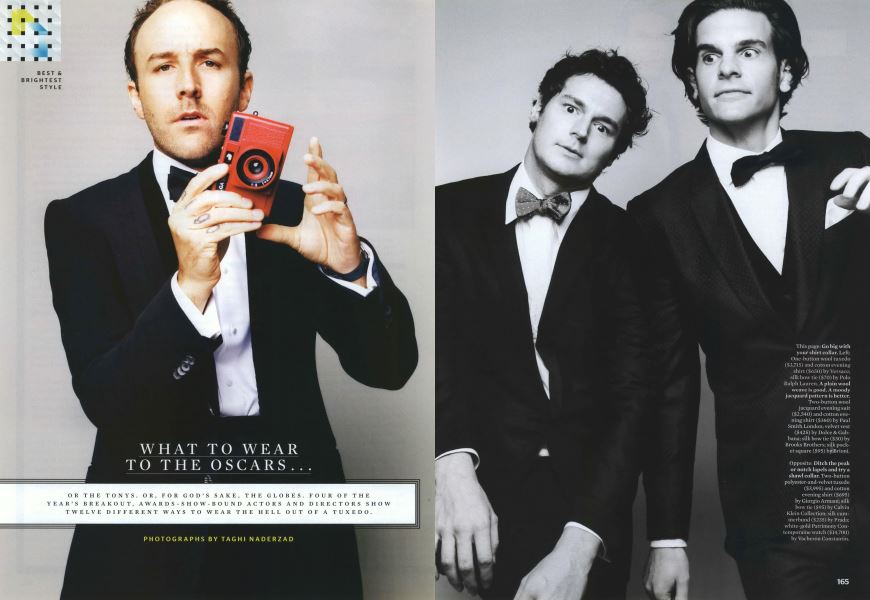 WHAT TO WEAR TO THE OSCARS... | Esquire | DECEMBER 2010