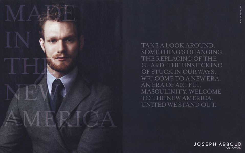 Joseph Abboud | Esquire | 2011 FALL / WINTER