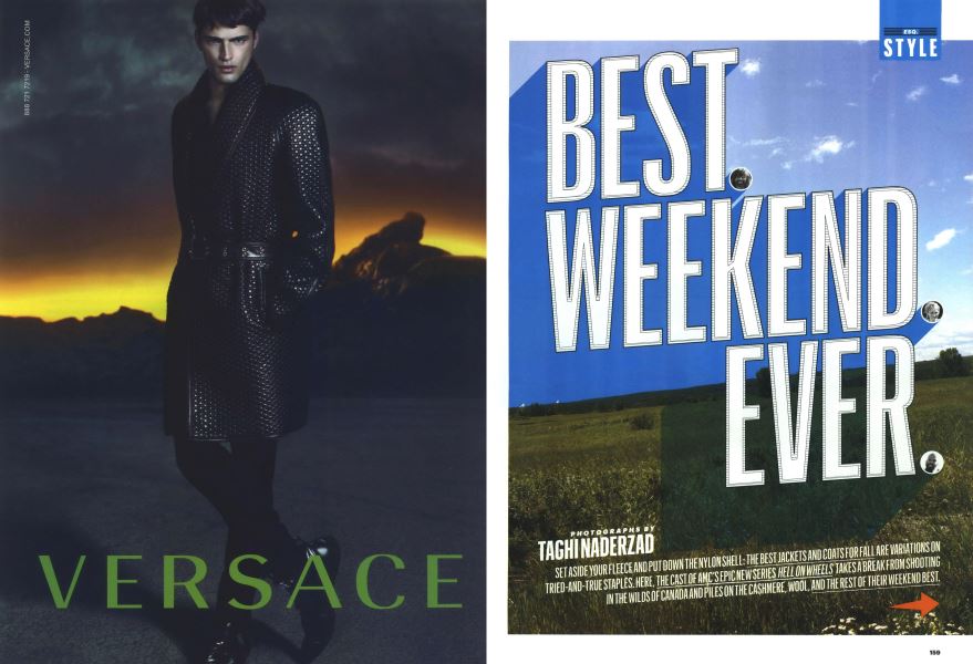 Best Weekend Ever | Esquire | OCTOBER 2011
