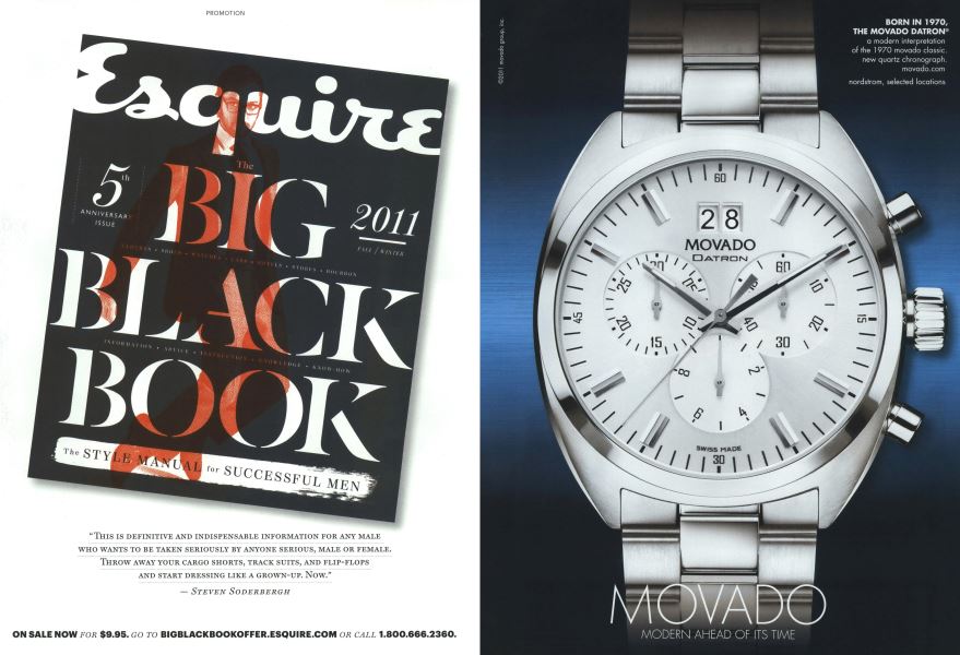 Advertisement: ESQUIRE | Esquire | OCTOBER 2011