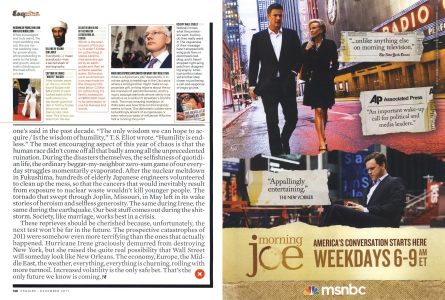 MSNBC Morning Joe | Esquire | DEEMBER 2011