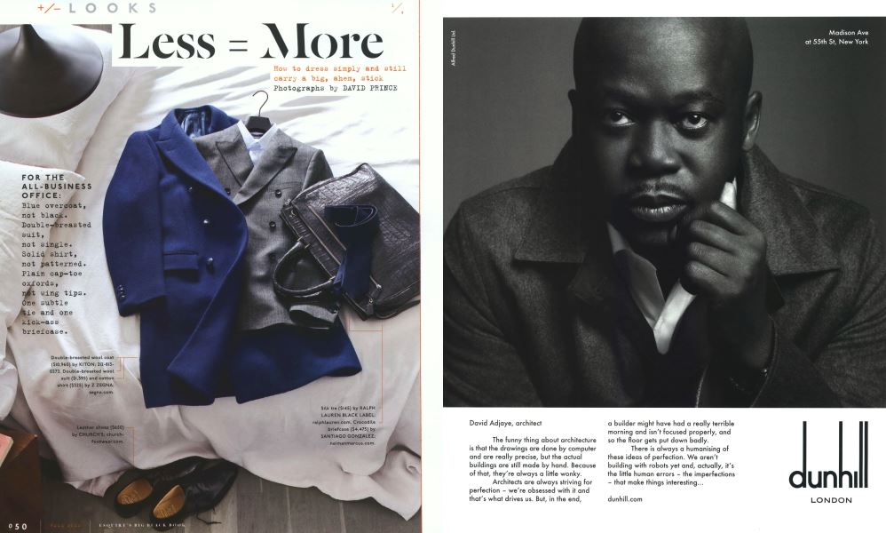 Alfred Dunhill Ltd. | Esquire | FALL/WINTER 2012
