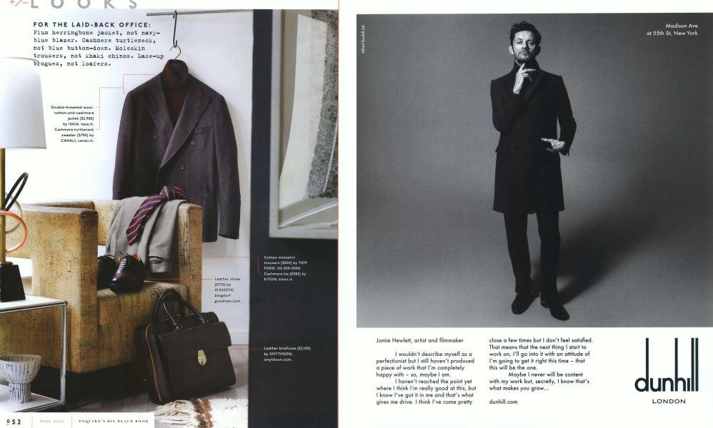 Dunhill | Esquire | FALL/WINTER 2012