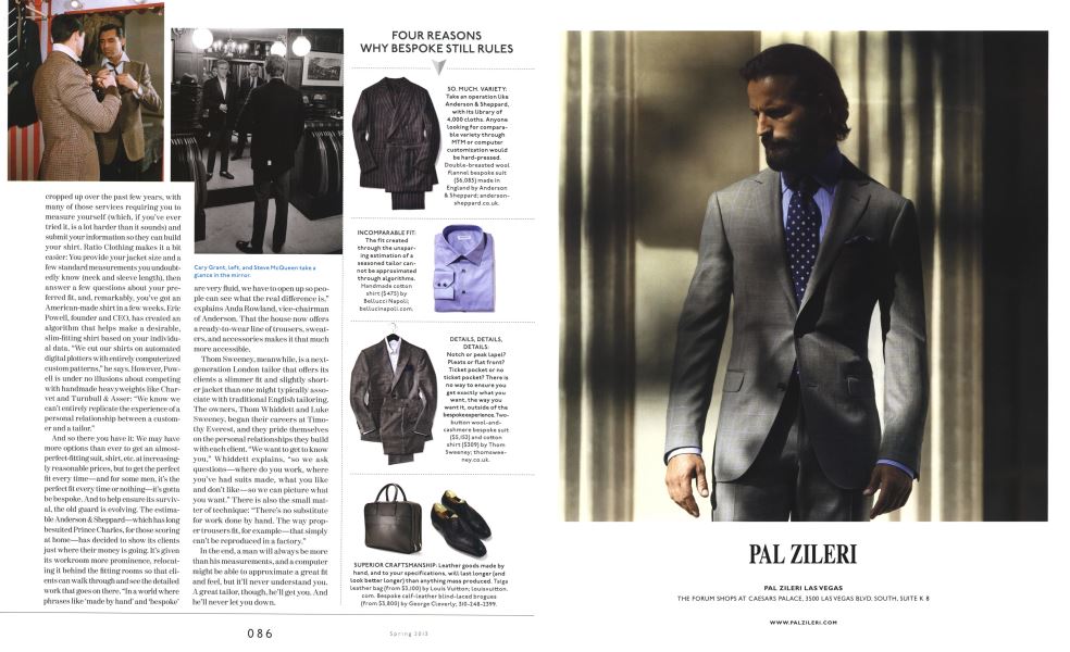 Pal Zileri | Esquire | SPRING/SUMMER 2013
