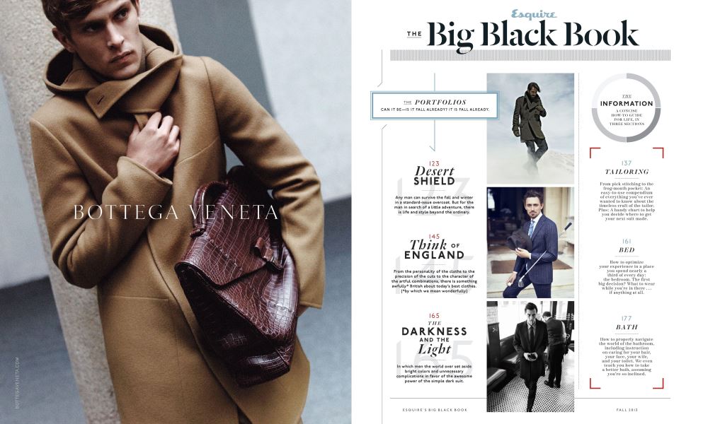 Esquire the Big Black Book | Esquire | FALL/WINTER 2013