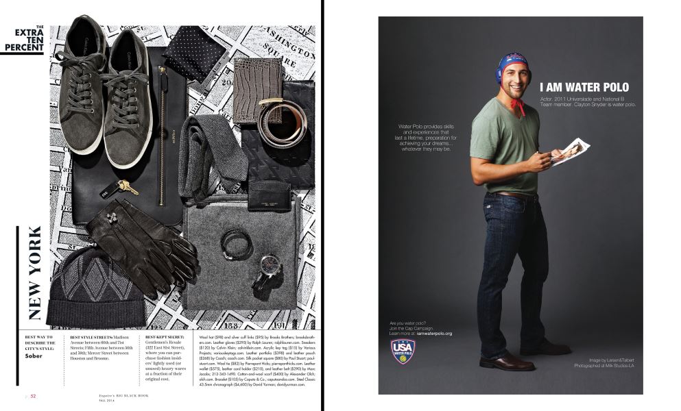 USA Water Polo | Esquire | FALL/WINTER 2014