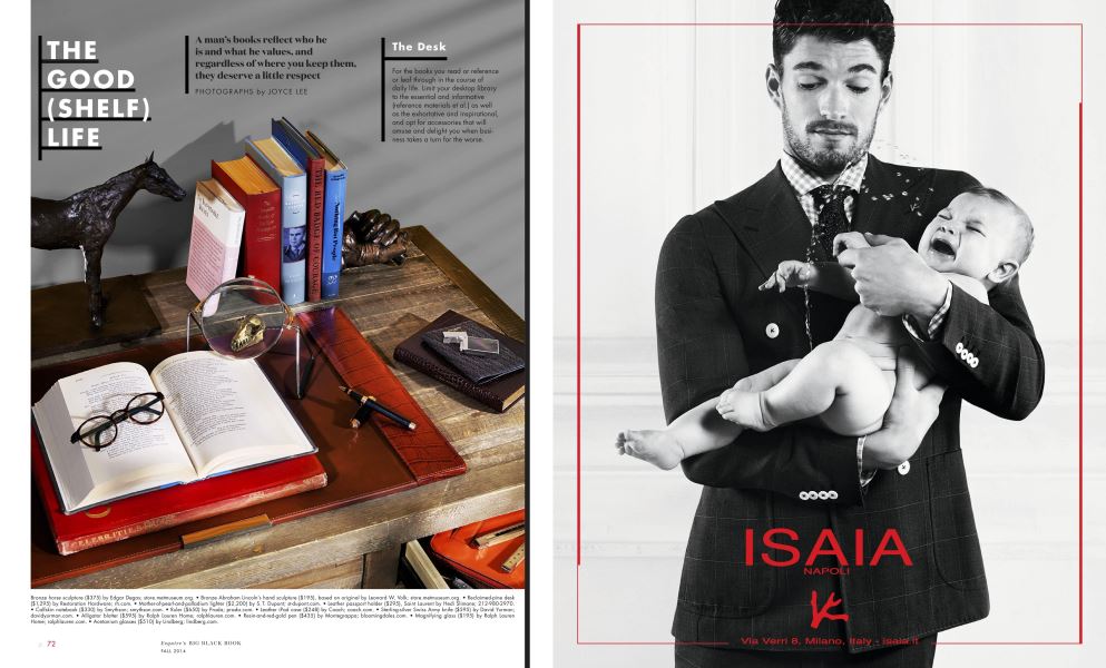 Isaia Napoli | Esquire | FALL/WINTER 2014