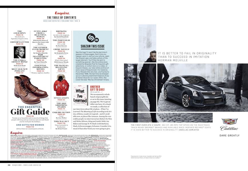 Esquire | Esquire | DEC/JAN 2015/16