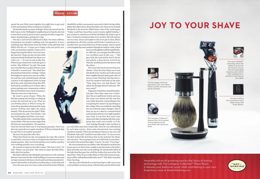 THE ART of SHAVING NEW YORK | Esquire | DEC/JAN 2015/16