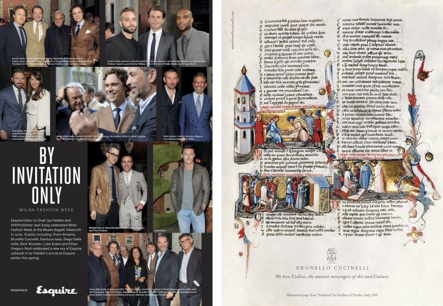 Advertisement: Esquire | Esquire | SEPTEMBER '16