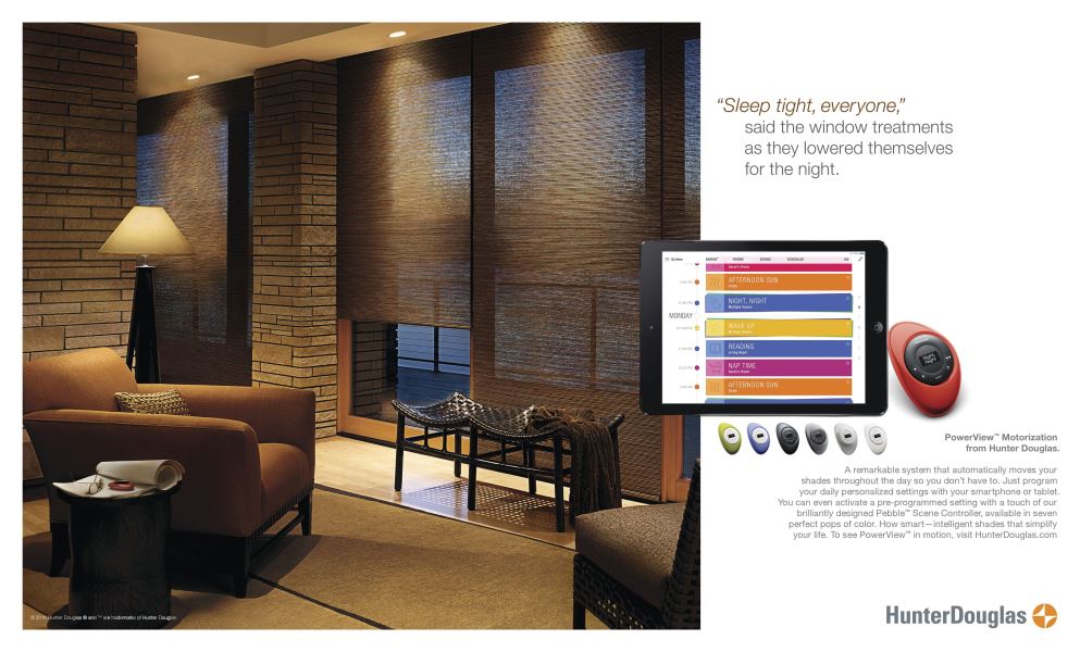 HunterDouglas | Esquire | FALL/WINTER 2016