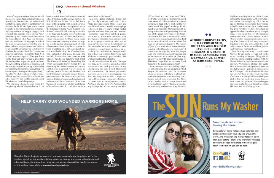 Advertisement | Esquire | OCTOBER ’17