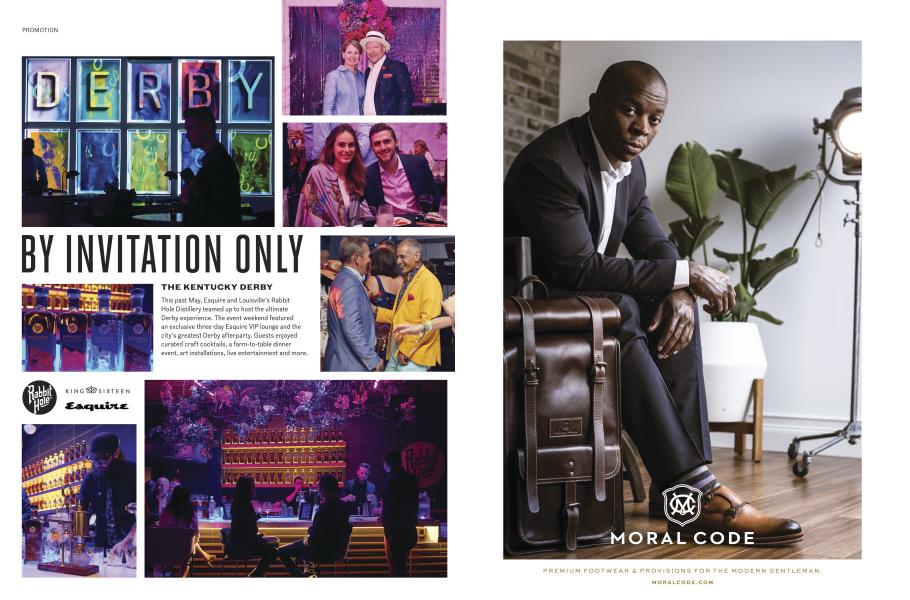 MORAL CODE | Esquire | SEPTEMBER ’19