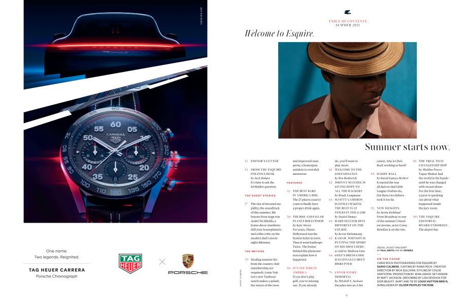 TABLE OF CONTENTS SUMMER 2021 | Esquire | SUMMER 2021