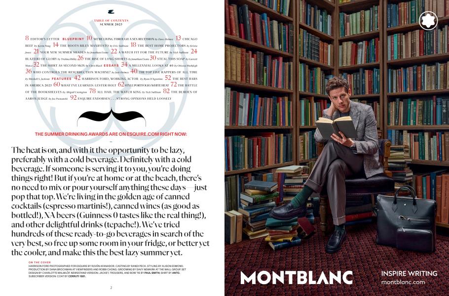 TABLE OF CONTENTS SUMMER 2023 | Esquire | SUMMER 2023