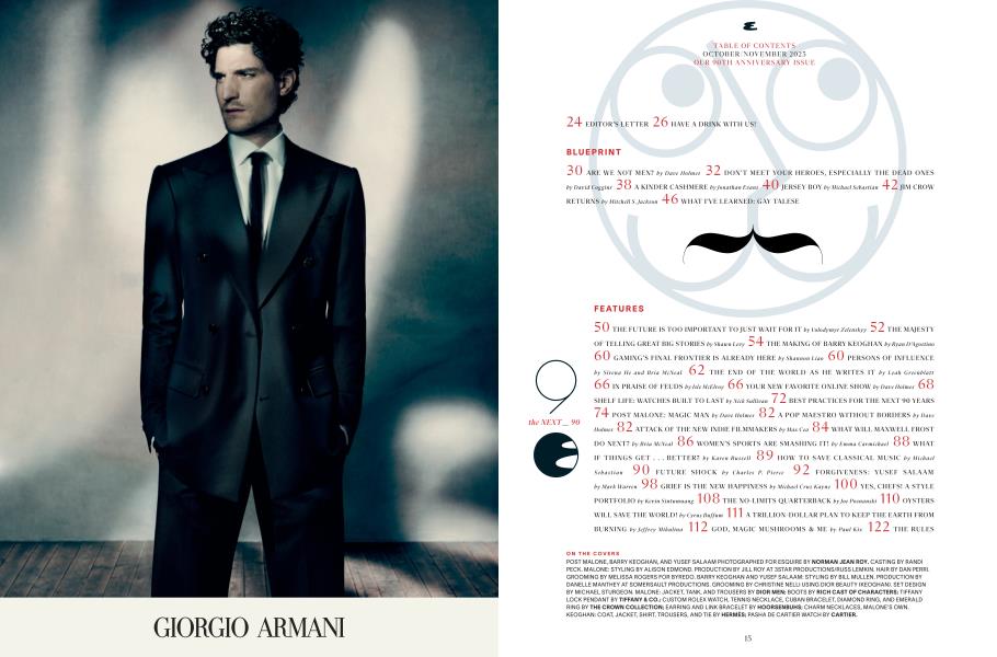 TABLE OF CONTENTS OCTOBER/NOVEMBER 2023 OUR 90TH ANNIVERSARY ISSUE ...