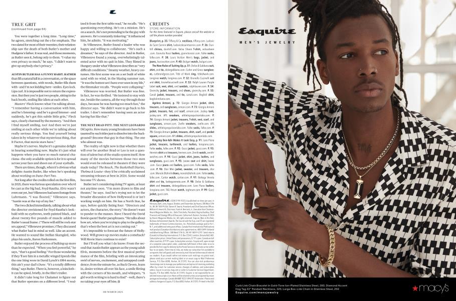 CREDITS | Esquire | MARCH 2024